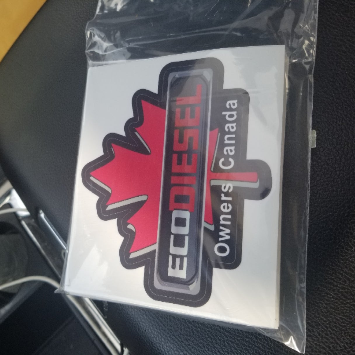 Ecodiesel Owners Canada Vinyl Sticker Black – EOC Performance Parts LTD.